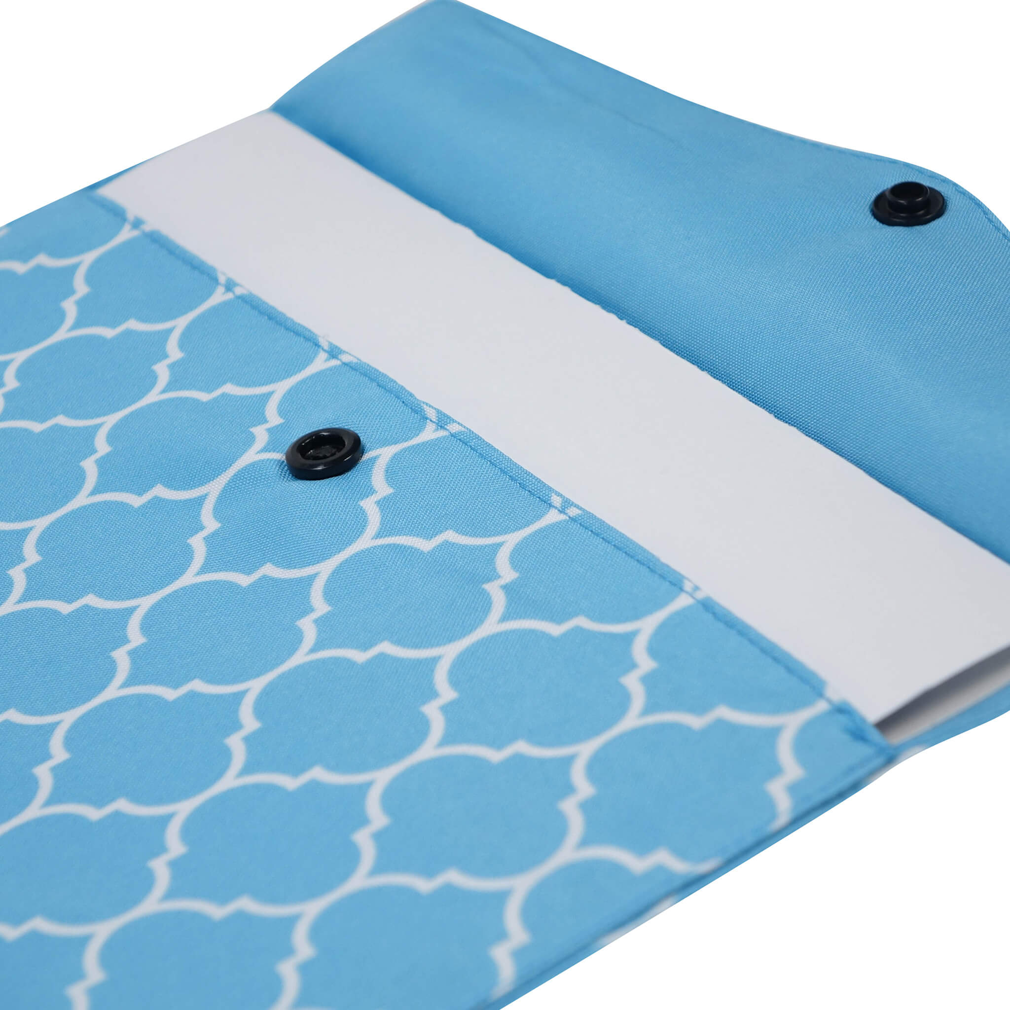 Eco Friendly Reusable Blue Morrocan Fabric Envelope By Ecowrap – ECOWRAP